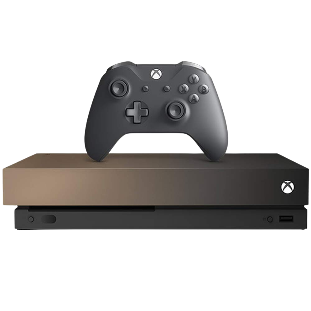 Buy Microsoft XBOX One X 1TB Gold Rush Limited Edition (Pre-owned) | DACBY